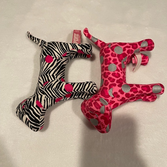 PINK Victoria's Secret | Other | 2 Victorias Secret Pink Dogs | Poshmark